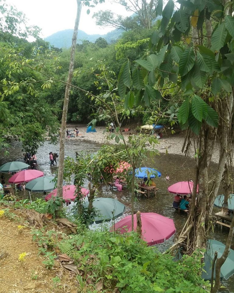 Rute, Lokasi Dan Harga Masuk Landak River Langkat Bukit lawang ...