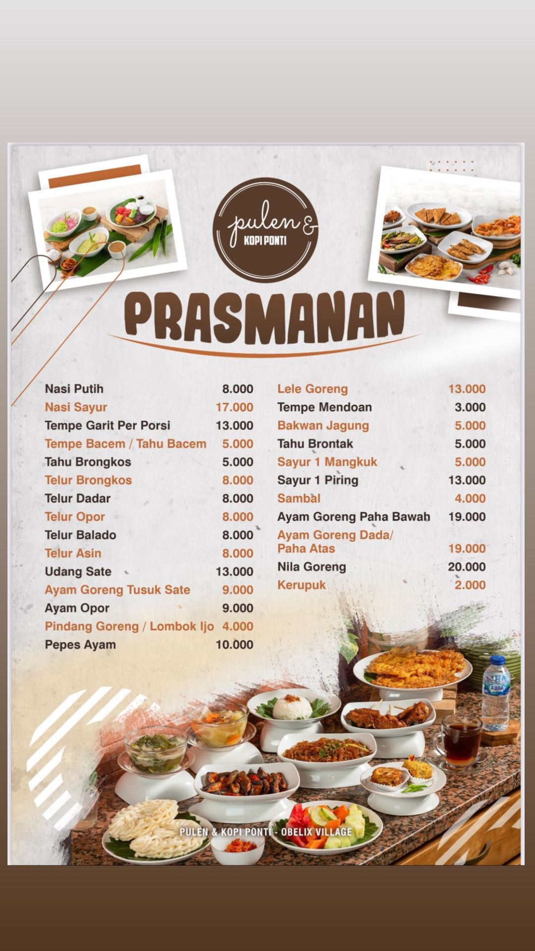 Obelix Village Jogja, Harga Tiket Masuk & Menu 2023 - Travelandword