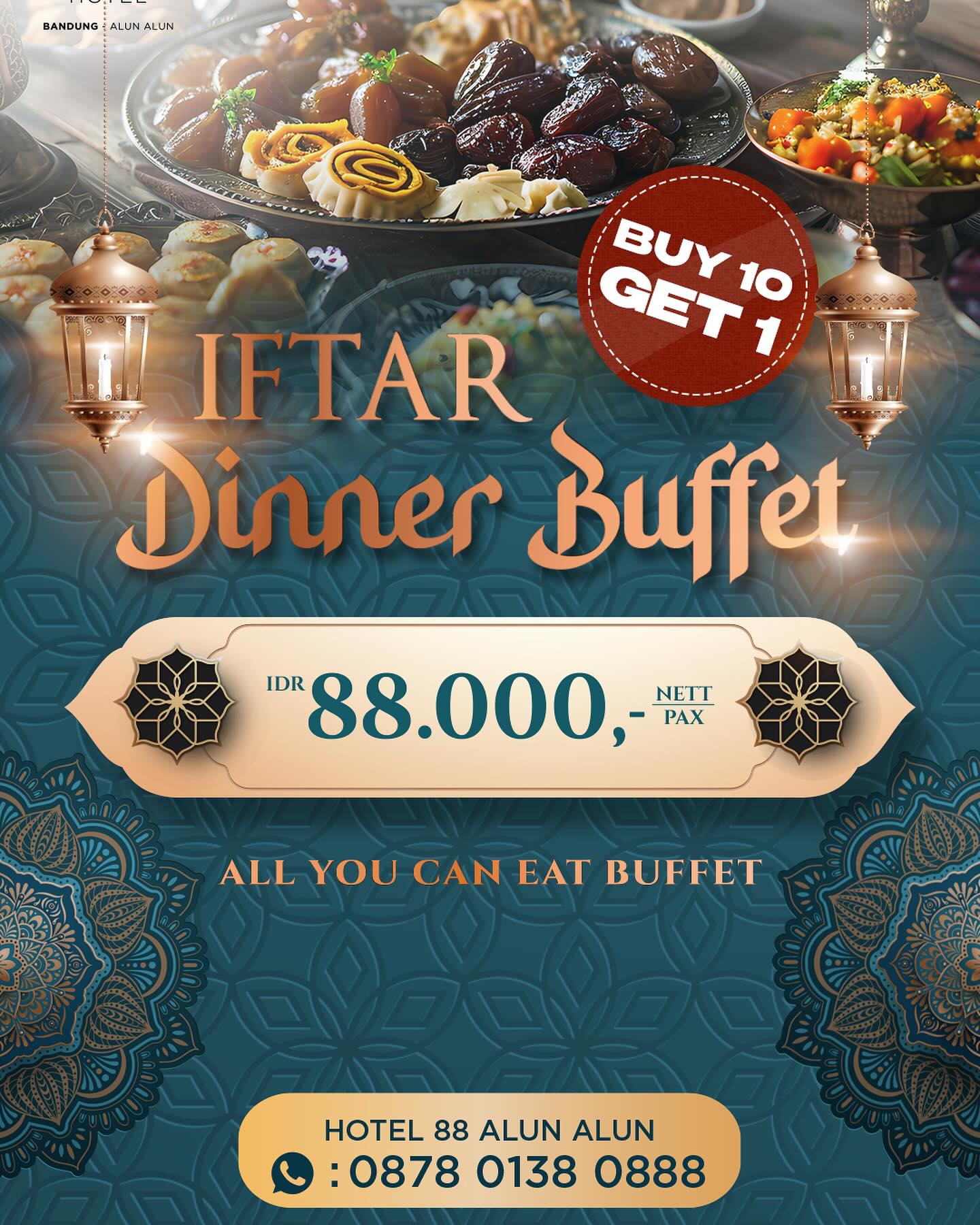 20 Paket Iftar Hotel Bandung 2025 Dibawah 200 ribu - Travelandword